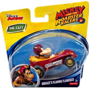 Fisher-Price Disney Junior Mickey and the Roadster Racers Horace's Flaming Flamenco Die-Cast Vehicle