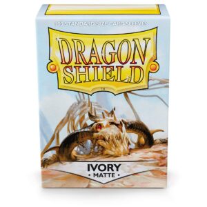 dragon shield - matte ivory 100