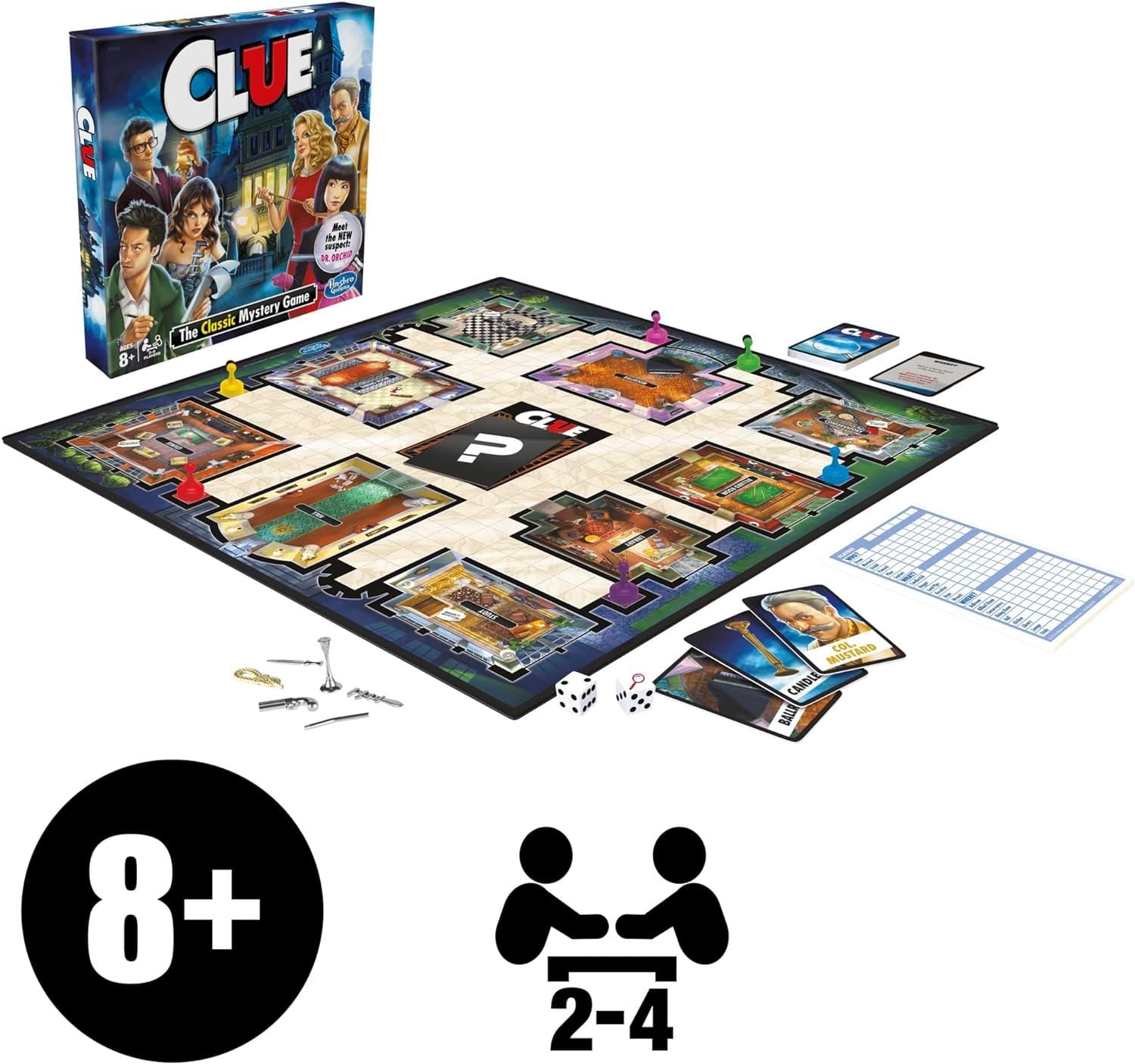 Hasbro Gaming Clue Game