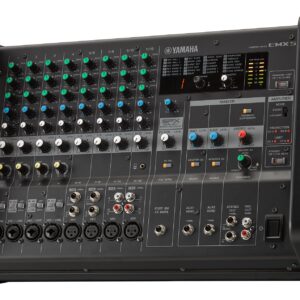 Yamaha EMX5 12-input Stereo Powered Mixer w/ DSP Effects , Black