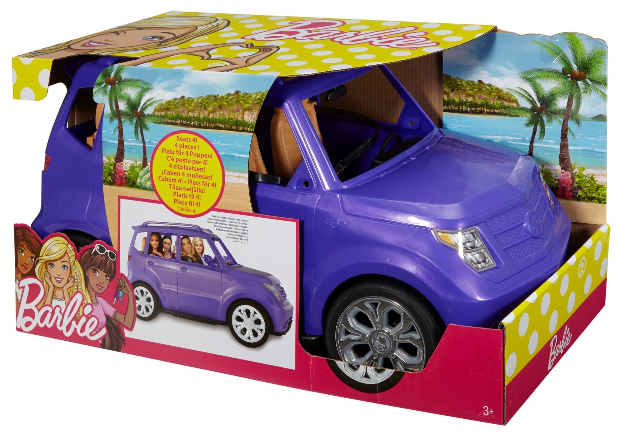 Barbie SUV Vehicle, Purple