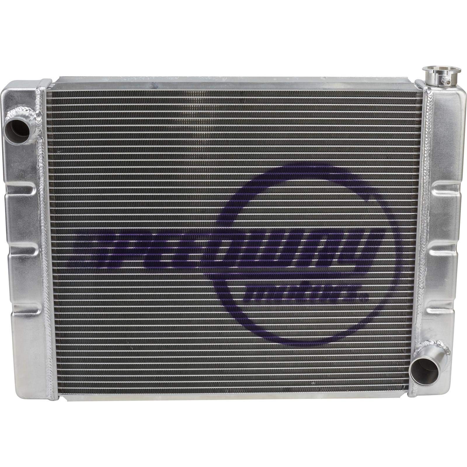 Speedway Motors Chevrolet SBC/BBC Universal Lightweight Aluminum Radiator, 31 Inch Width, Premium Performance with Maximum Cooling, Easy Installation to any Build