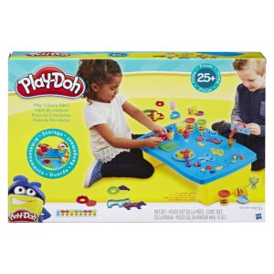 play-doh play 'n store table, arts & crafts, activity table, ages 3 and up (amazon exclusive)