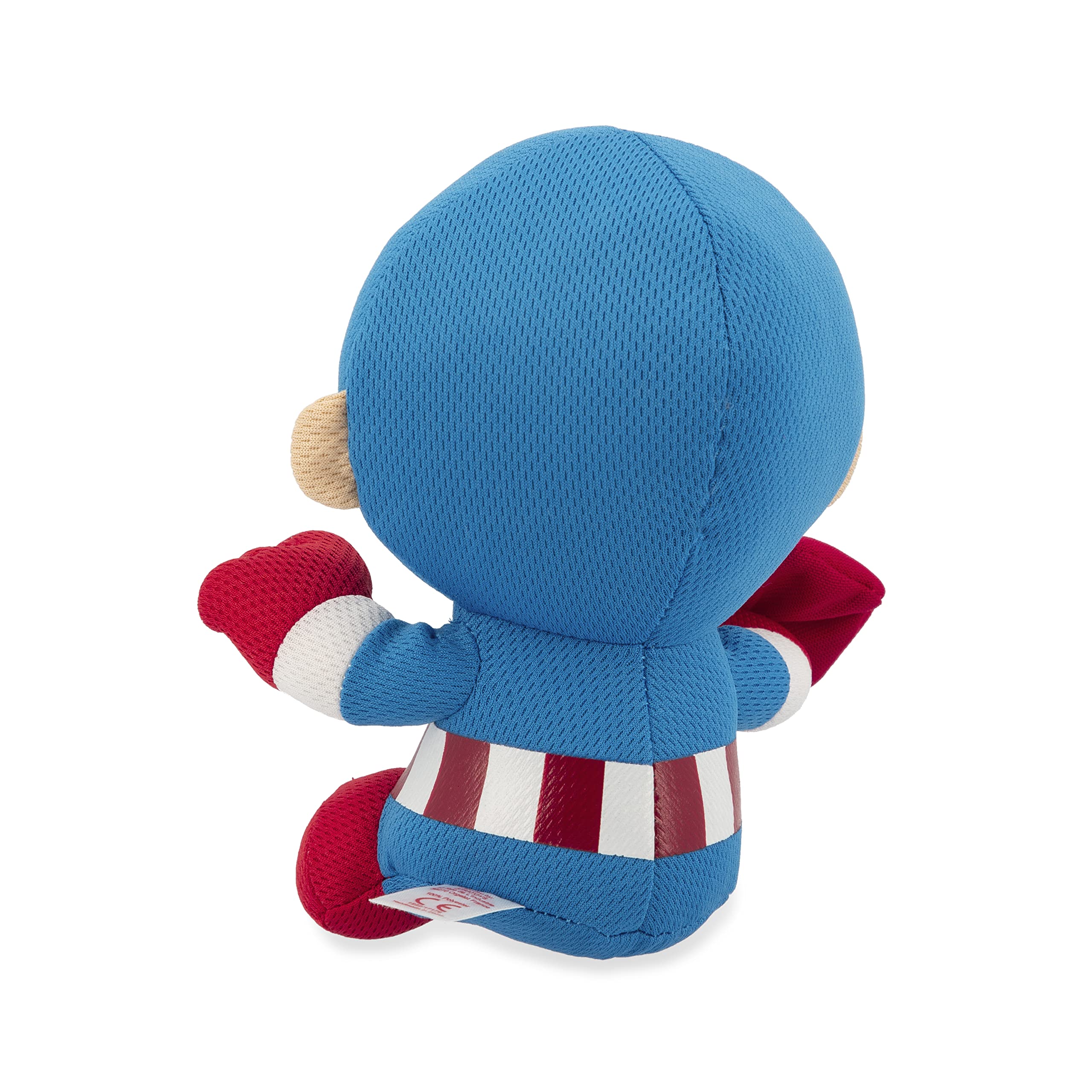 Ty Captain America Plush, Blue/Red/White, Regular