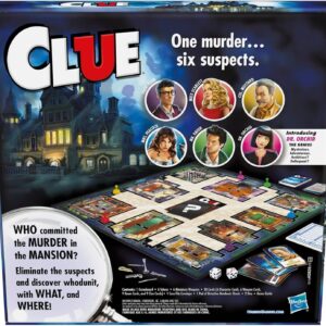 Hasbro Gaming Clue Game