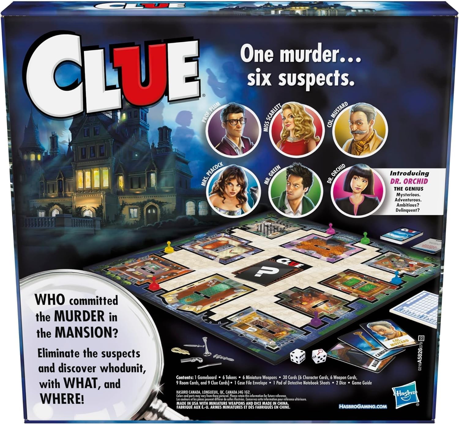 Hasbro Gaming Clue Game