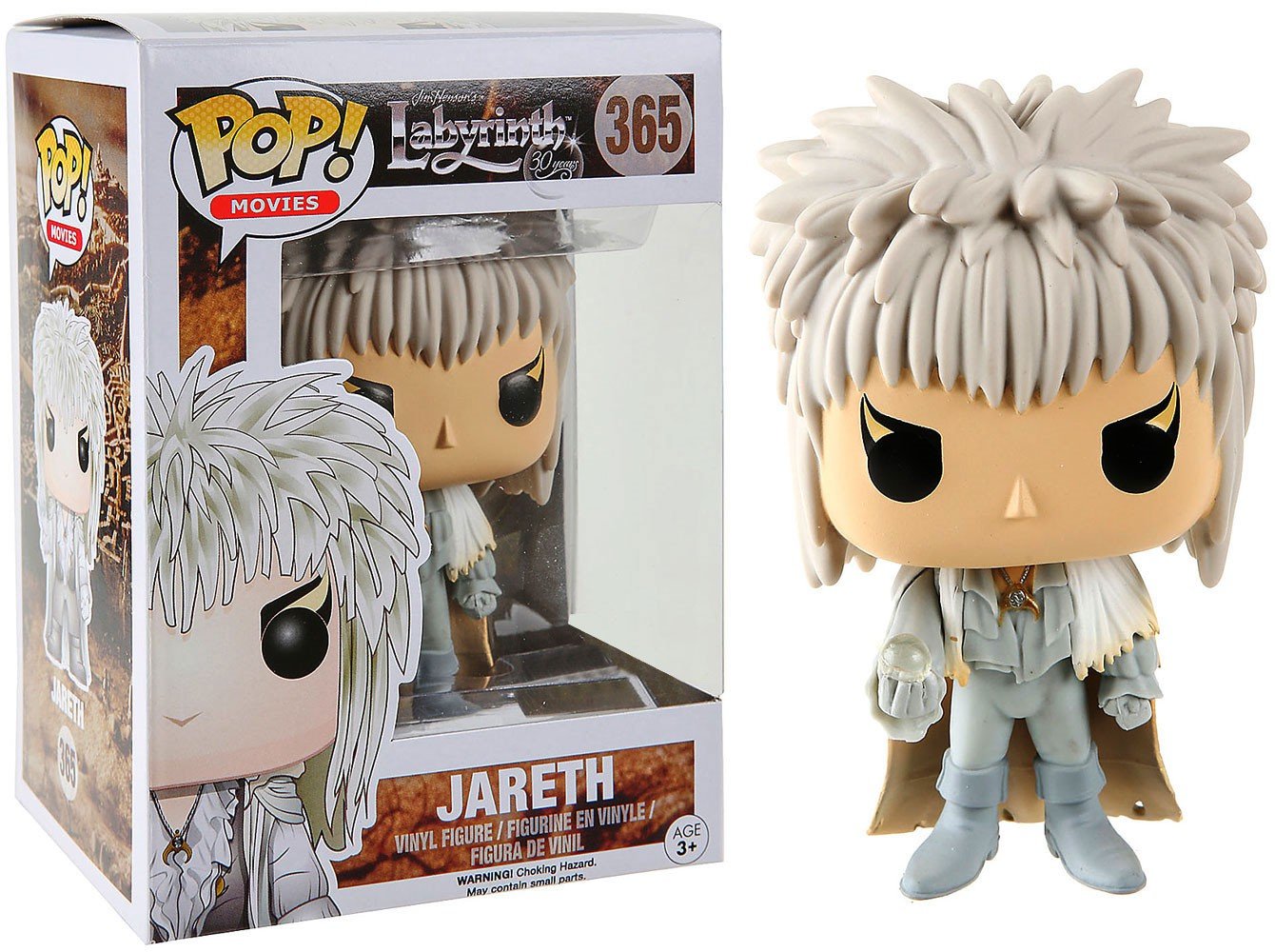 Funko Pop Labyrinth: Jareth with Orb Collectible Figure, Multicolor