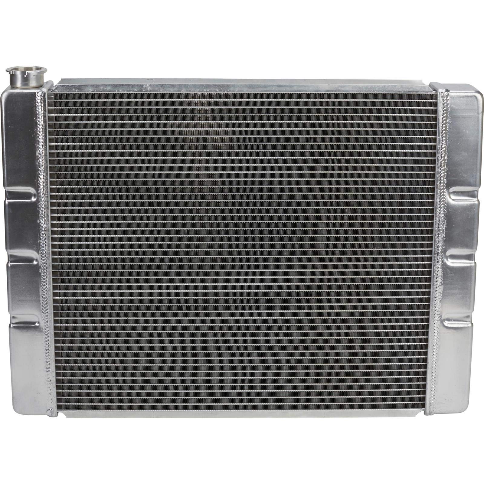 Speedway Motors Chevrolet SBC/BBC Universal Lightweight Aluminum Radiator, 31 Inch Width, Premium Performance with Maximum Cooling, Easy Installation to any Build