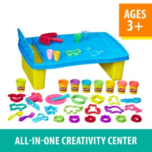 Play-Doh Play 'n Store Table, Arts & Crafts, Activity Table, Ages 3 and up (Amazon Exclusive)