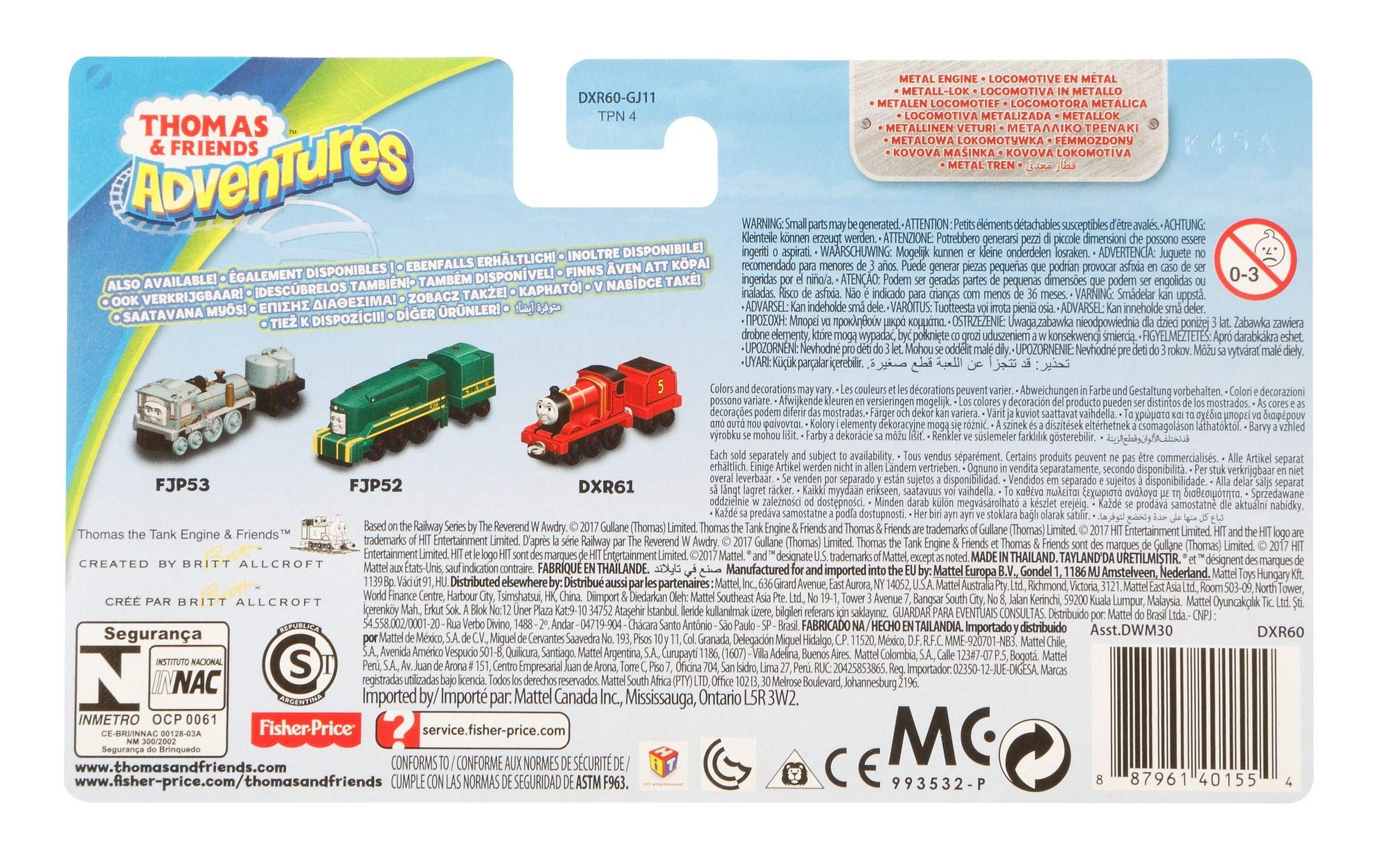 Thomas & Friends Adventures Steelworks Hurricane