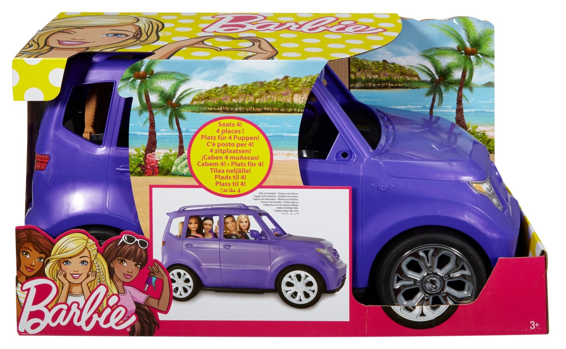 Barbie SUV Vehicle, Purple