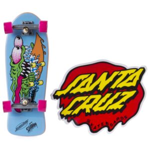 tech deck classic series santa cruz skateboard blue