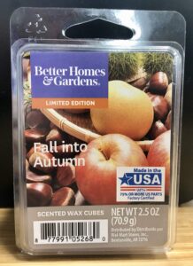 better homes and gardens scented wax cubes, 2.5 ounce - fall into autumn