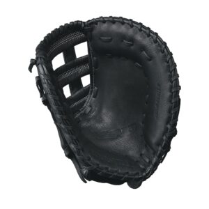 Louisville Slugger Xeno First Base Mitts, Left Hand, 13", Black/White