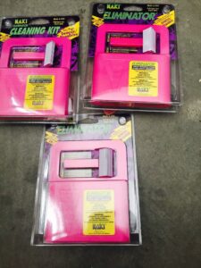 lot 3 of naki eliminator cleaning kit for sega genesis megadrive system