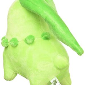 Sanei Pokemon All Star Collection PP40 Chikorita 6" Stuffed Plush, Green