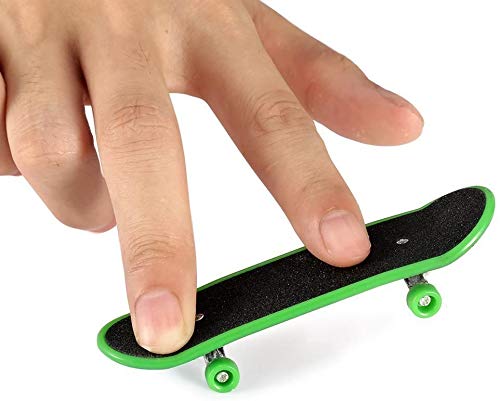 Kidsdream 8pcs Skate Park Kit Ramp Parts for Fingerboard Mini Finger Skateboard Fingerboards Ultimate Parks with 3PCS Finger Boards