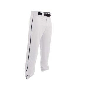 easton rival 2 baseball pant, youth, small, white/black