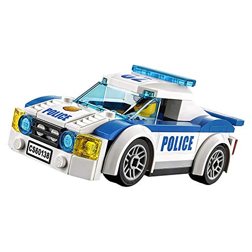 LEGO City Police High-Speed Chase 60138 Building Toy with Cop Car, Police Helicopter, and Getaway Sports Car (294 Pieces)