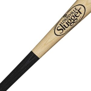 Louisville Slugger Genuine Series 3 Ash Mix Baseball Bat, 31 inch/28 oz, Black/Natural