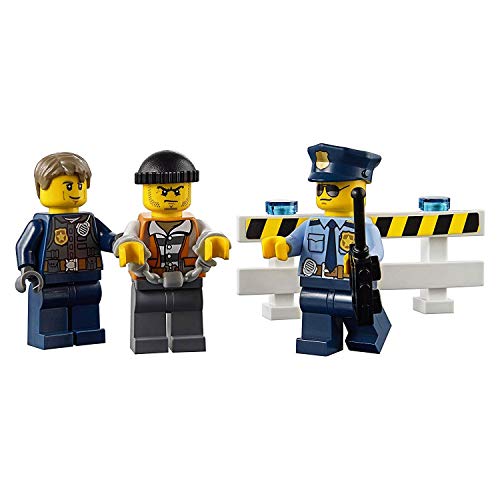 LEGO City Police High-Speed Chase 60138 Building Toy with Cop Car, Police Helicopter, and Getaway Sports Car (294 Pieces)