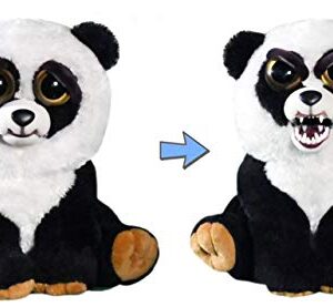 Feisty Pets Black Belt Bobby Plush Stuffed Panda That Turns Feisty with a Squeeze