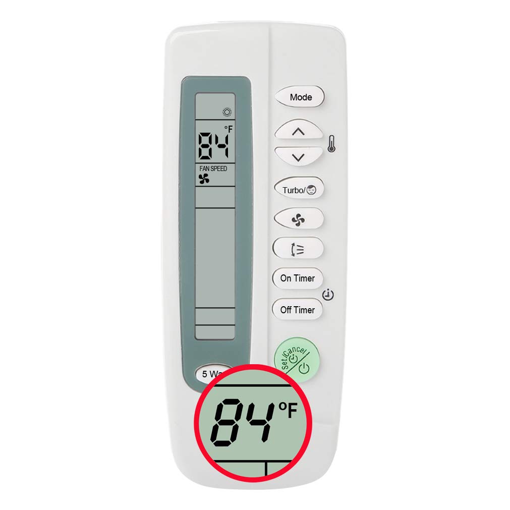 Replacement for SAMSUNG Air Conditioner Remote Control ARC-454 DB93-01364X AW0591L AW0591L/XAA AW0593L AW0593L/XAA AW0691L AW0691L/XAA AW0693L AW0693L/XAA, AW0891L AW0891L/XAA AW0893L AW0893L/XAA