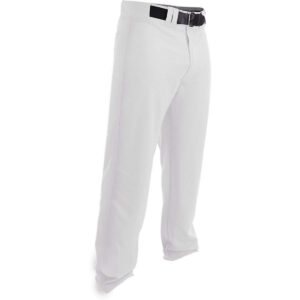 easton rival 2 baseball pant, youth, small, white