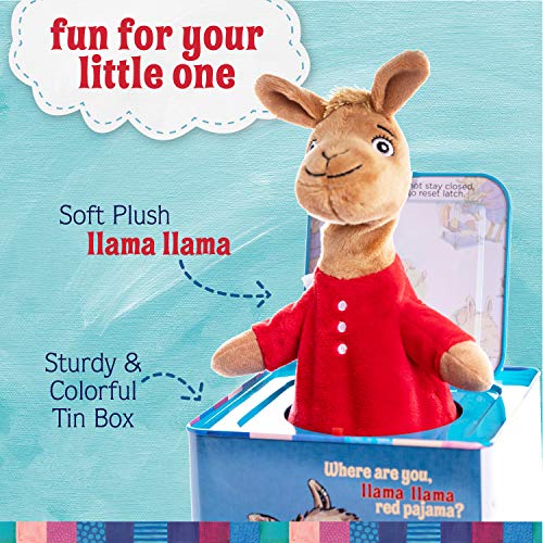 KIDS PREFERRED Llama Llama - Jack in the Box Musical Toy, 5 inches