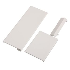 suitable for wii white replacement door,timorn replacement repair door for wii console parts (1 set white)