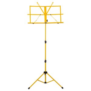 ravel folding music stand, yellow (sssravelyellow)