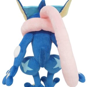 Sanei Pokemon All Star Collection PP50 Greninja 9"" Stuffed Plush, Blue