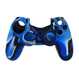 Silicone PS4 Controller Skin, 4 Pack Camouflage Protective Cover for Sony Playstation 4 PS4/PS4 Slim/PS4 Pro Controller (4 Pack)