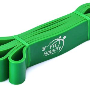 Fit Simplify Pull Up Assist Band - Stretching Resistance Band - Mobility and Powerlifting Bands - Exercise Pull Up Band