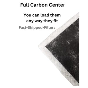 Fast-Shipped-Filters 3 Pack 16x25 Replacement Filter Pads Compatible with Dynamic Air Cleaner 16x25 Refill White Actual Filter Size 14.5"x22.5"