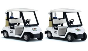 kinsfun pull back action golf cart 2 set