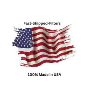 Fast-Shipped-Filters 3 Pack 16x20 Replacement Filter Pads Compatible with Dynamic Air Cleaner 16x20 Refill White