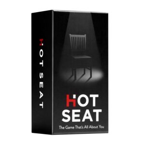 hot seat party game - the family card game that's all about you - for kids, tweens, teens, college students, adults and families - perfect for fun parties and board games night with your group