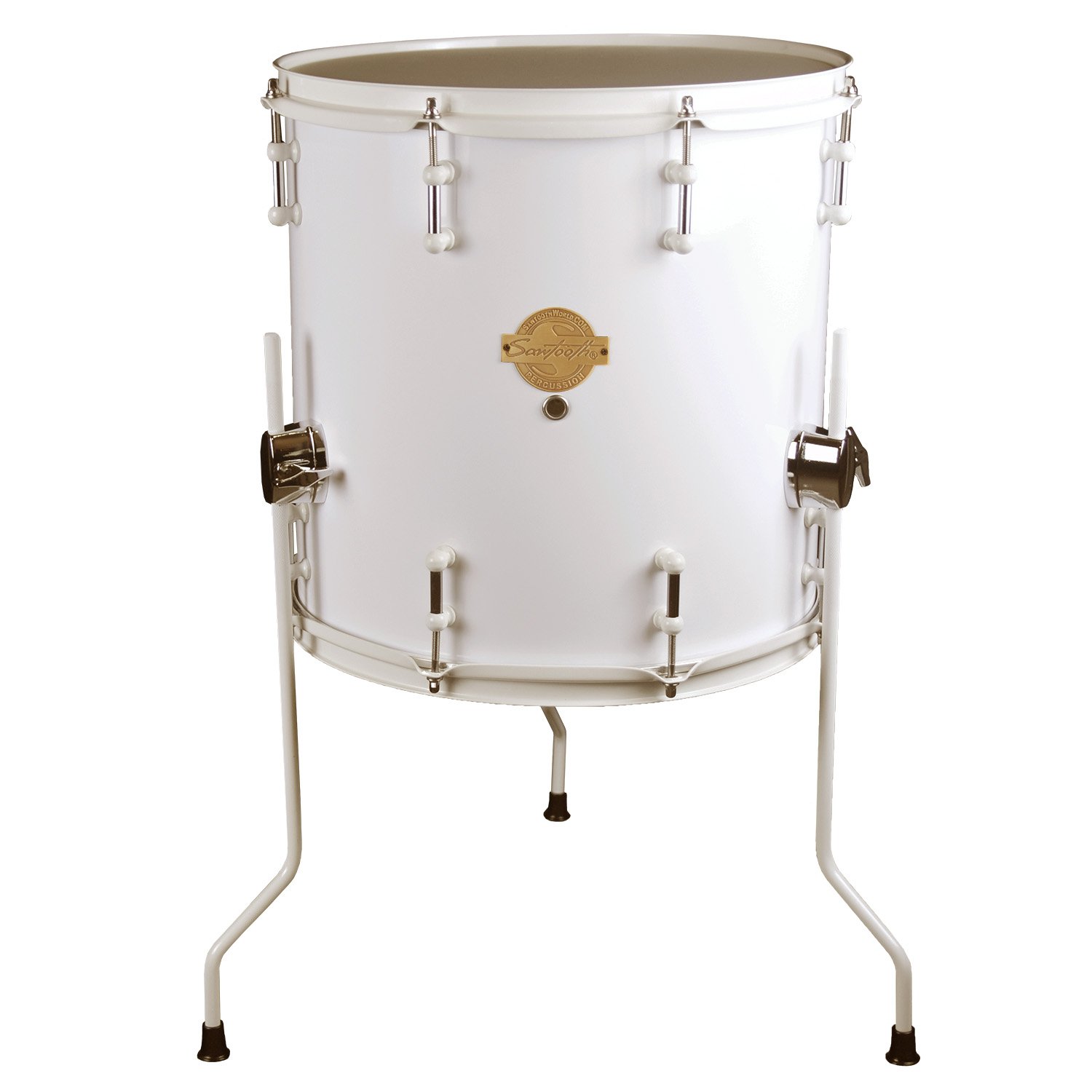 Sawtooth Command Series Extension Tom Pack - Includes: 8" Tom & 14" Floor Tom, White