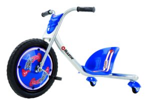 razor riprider 360 caster trike - blue