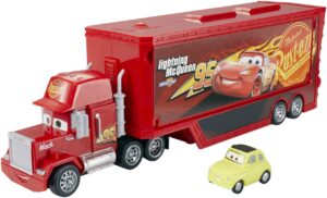 mattel disney pixar cars 3 travel time mack playset