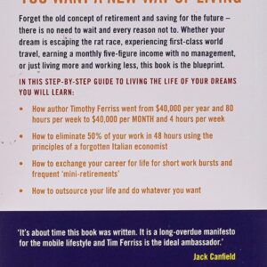 The 4-Hour Work Week: Escape The 9-5, Live Anywhere And Join The New Rich By Timothy Ferriss (2008-04-03)