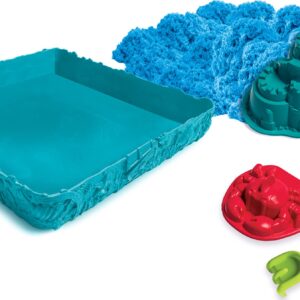 Kinetic Sand - Sandcastle Set with 1lb of Kinetic Sand and Tools and Molds (Color May Vary)