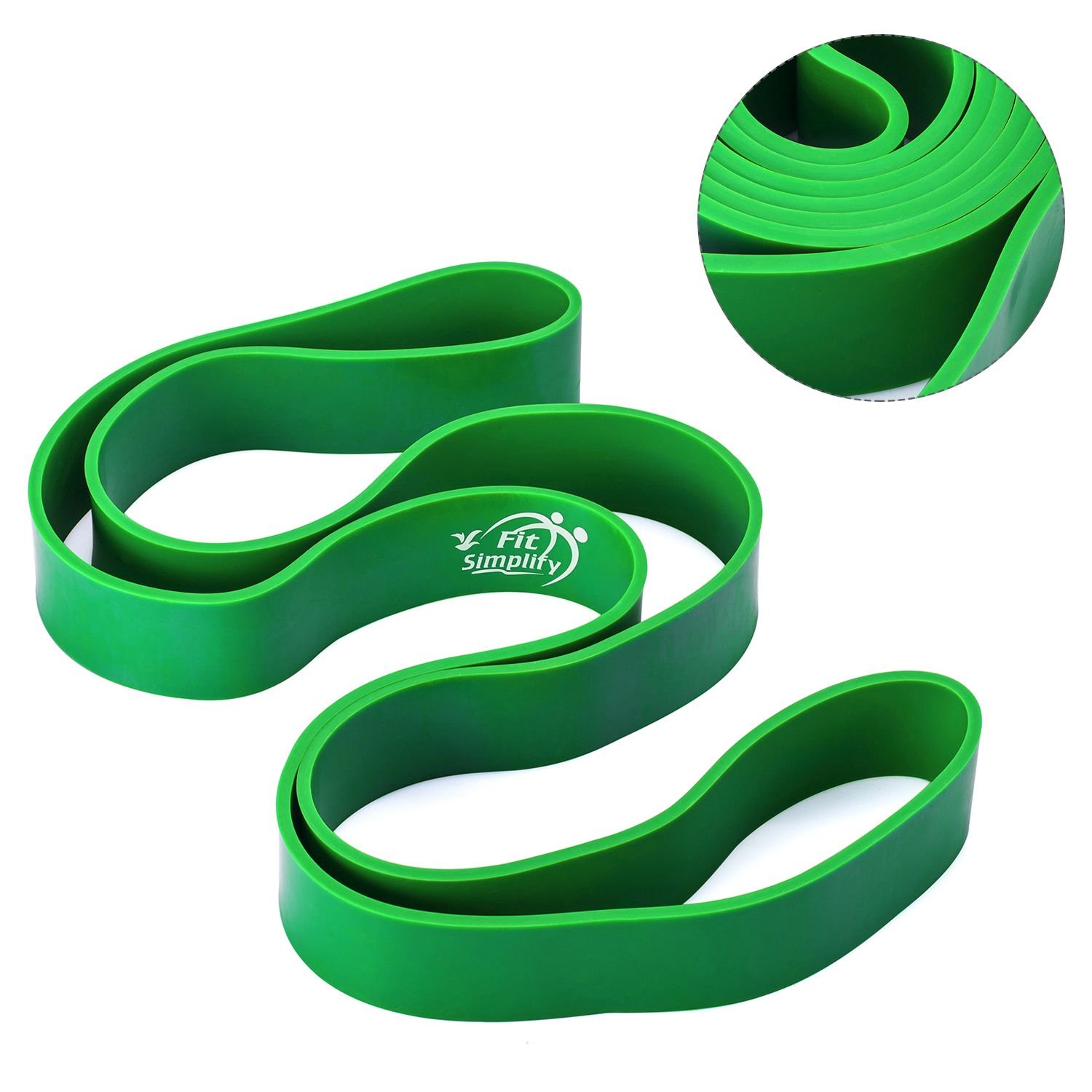 Fit Simplify Pull Up Assist Band - Stretching Resistance Band - Mobility and Powerlifting Bands - Exercise Pull Up Band