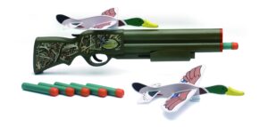 newray toys wild life hunter rifle with built in duck launcher