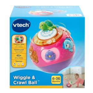 VTech Wiggle and Crawl Ball, Purple