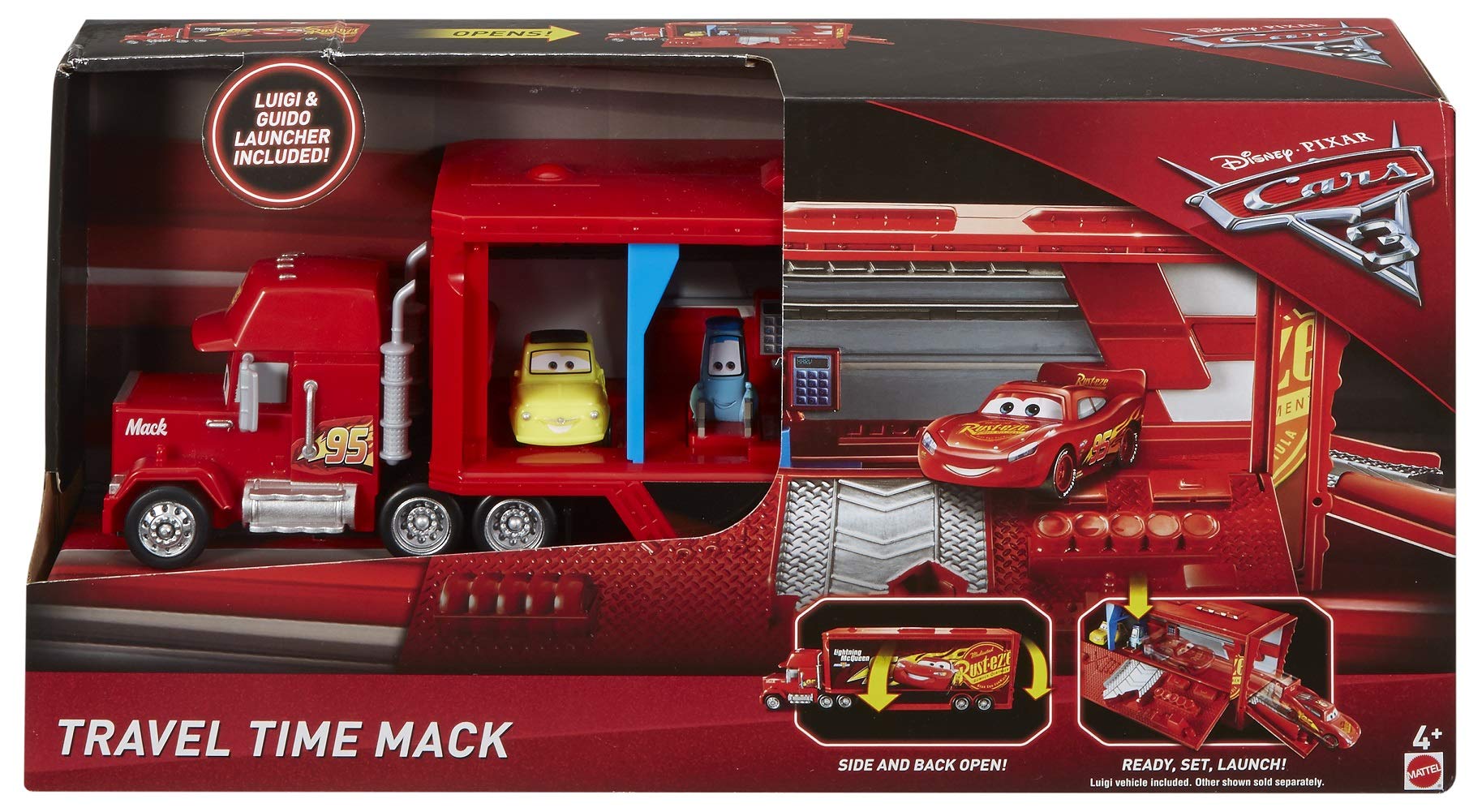 Mattel Disney Pixar Cars 3 Travel Time Mack Playset