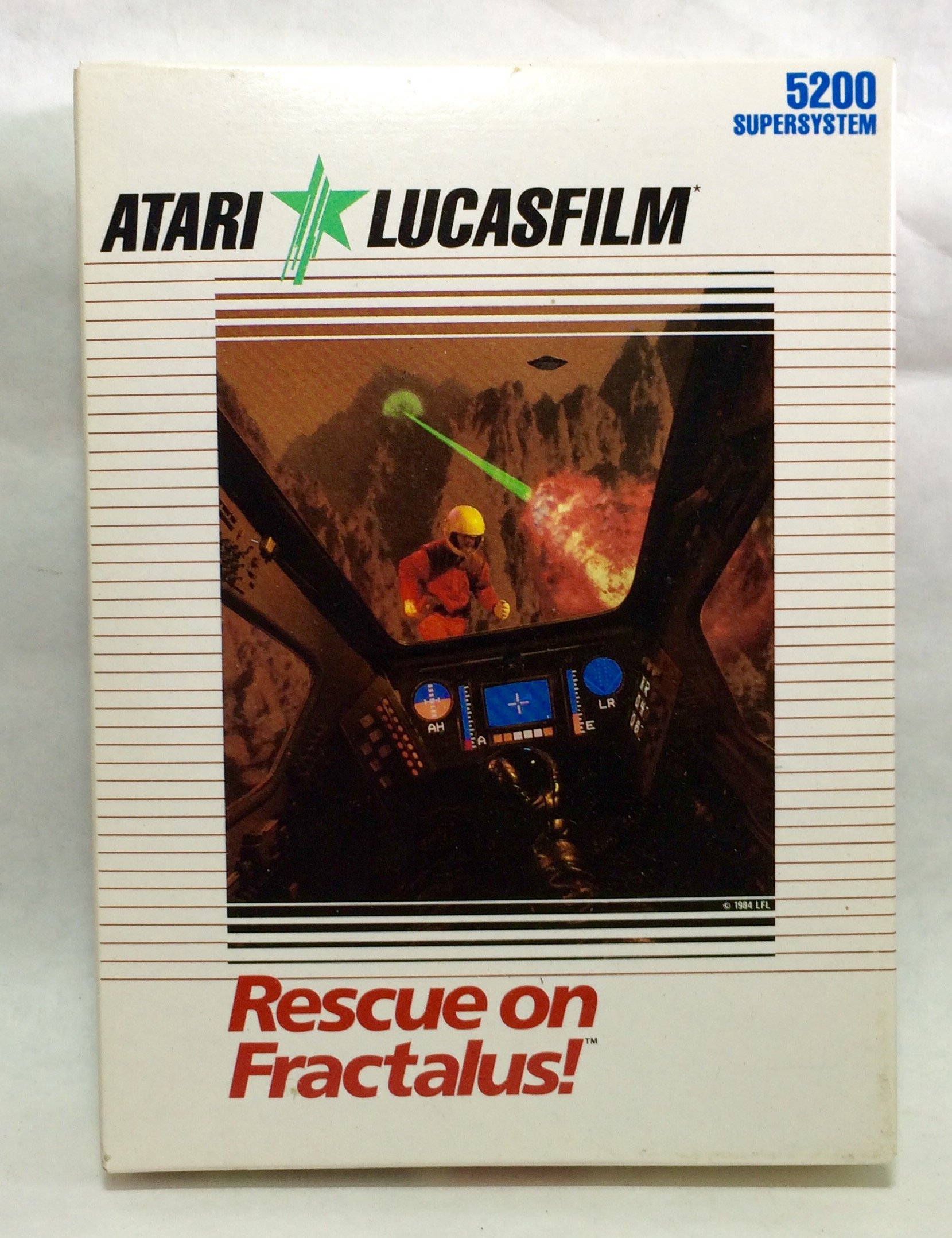 Rescue on Fractalus! - Atari 5200 Supersystem