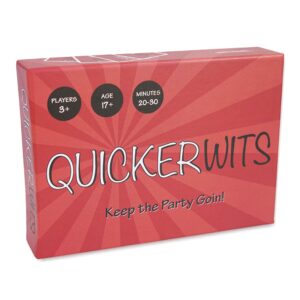 quickerwits party card game: keep the party going!