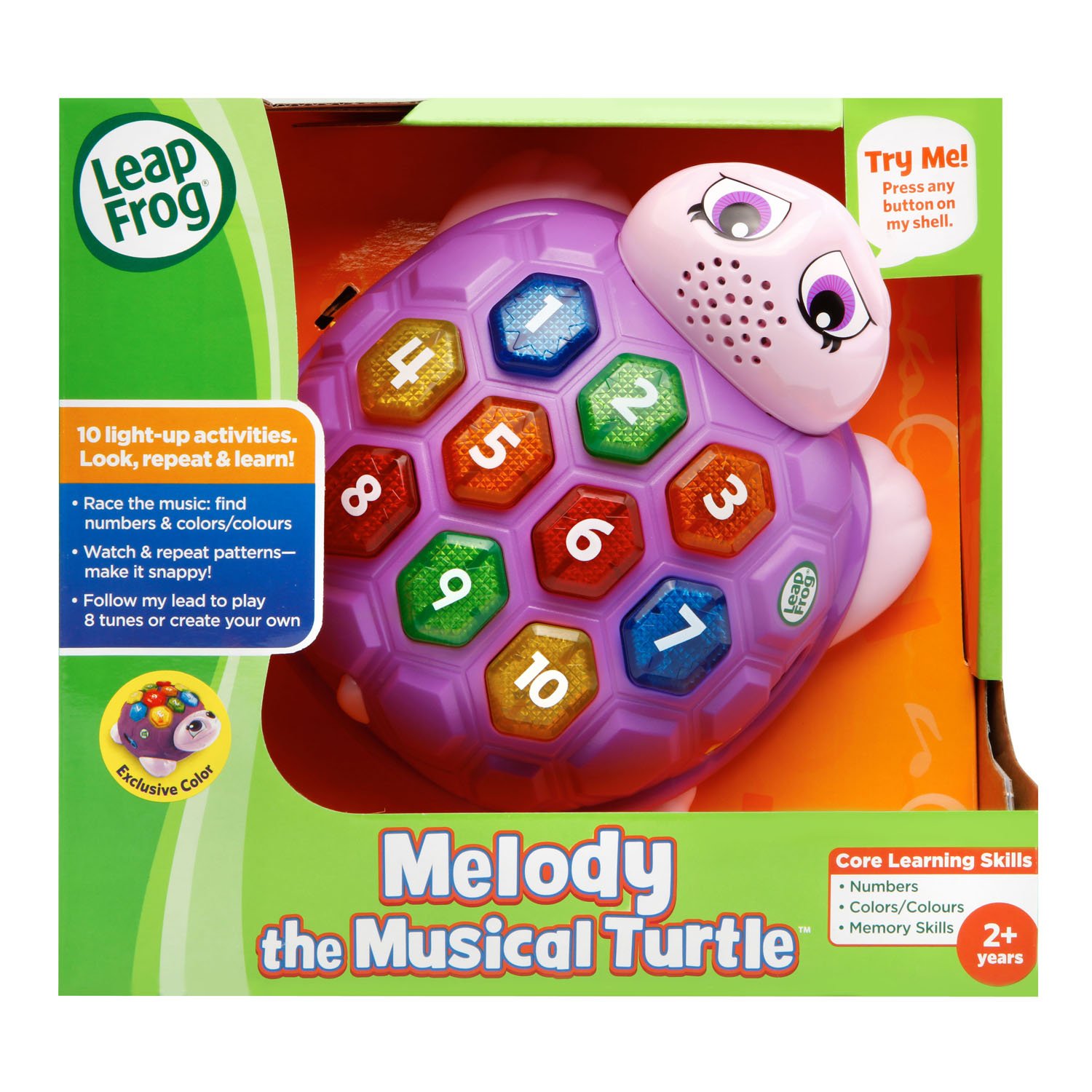 LeapFrog Melody The Musical Turtle, Purple